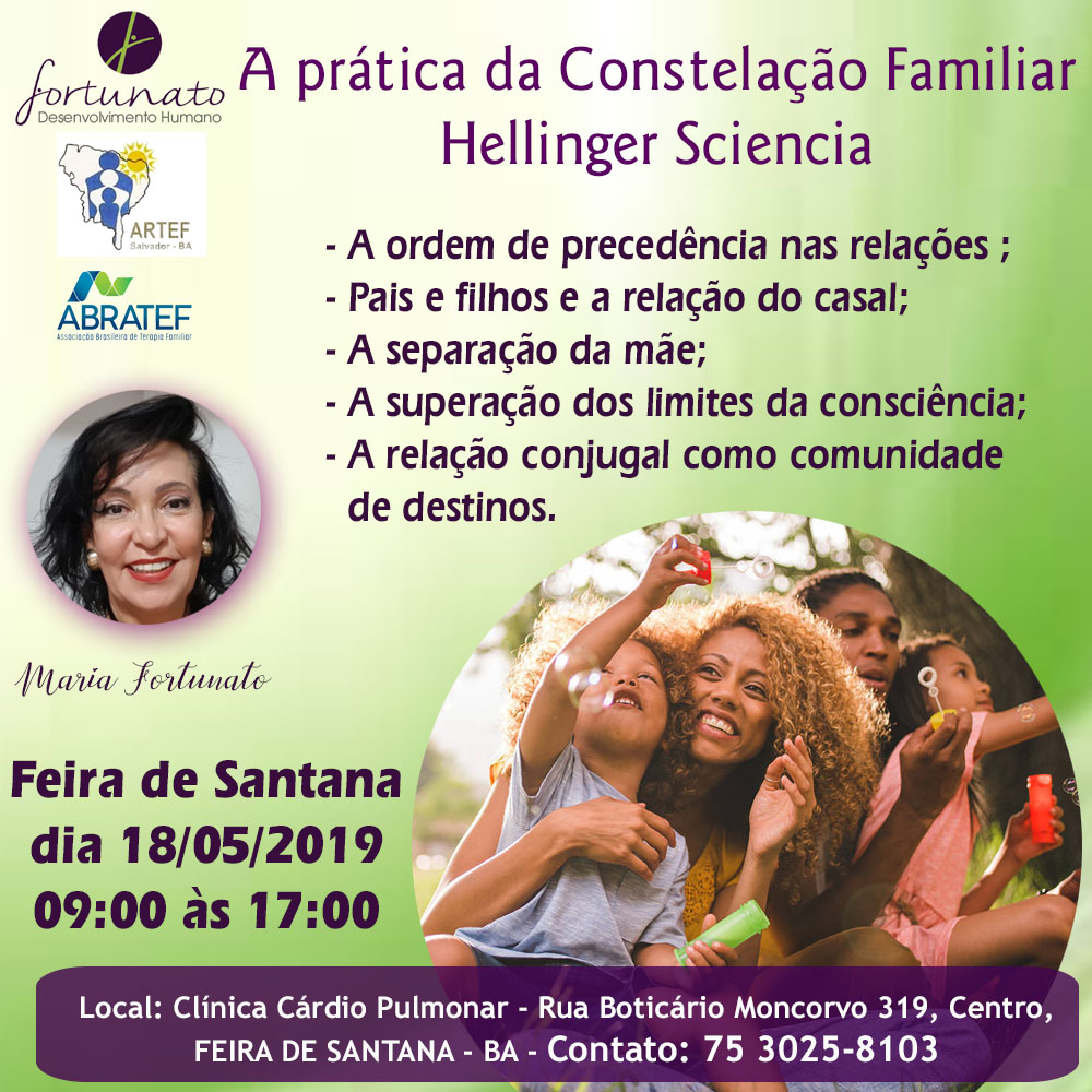 A Prática da Constelação Familiar – Hellinger Sciencia – Maria Fortunato